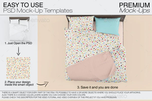 31+ Bed Mockups - Free & Premium Photoshop Downloads